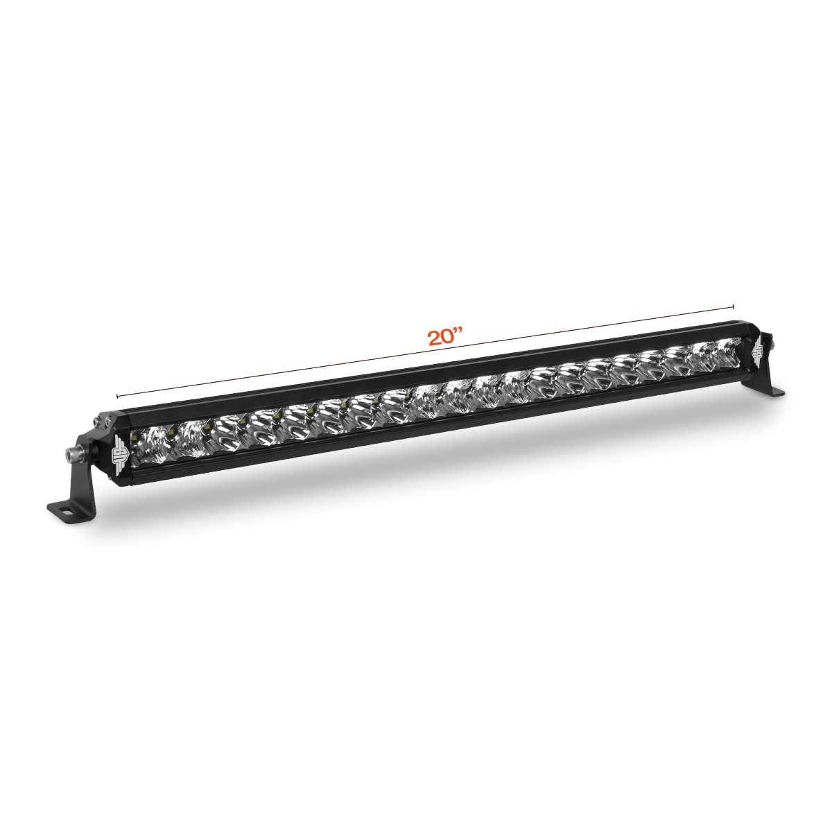 Ultimate9 LED Light Bar 20" | 100W Single Row | Stage 1 Customs ...